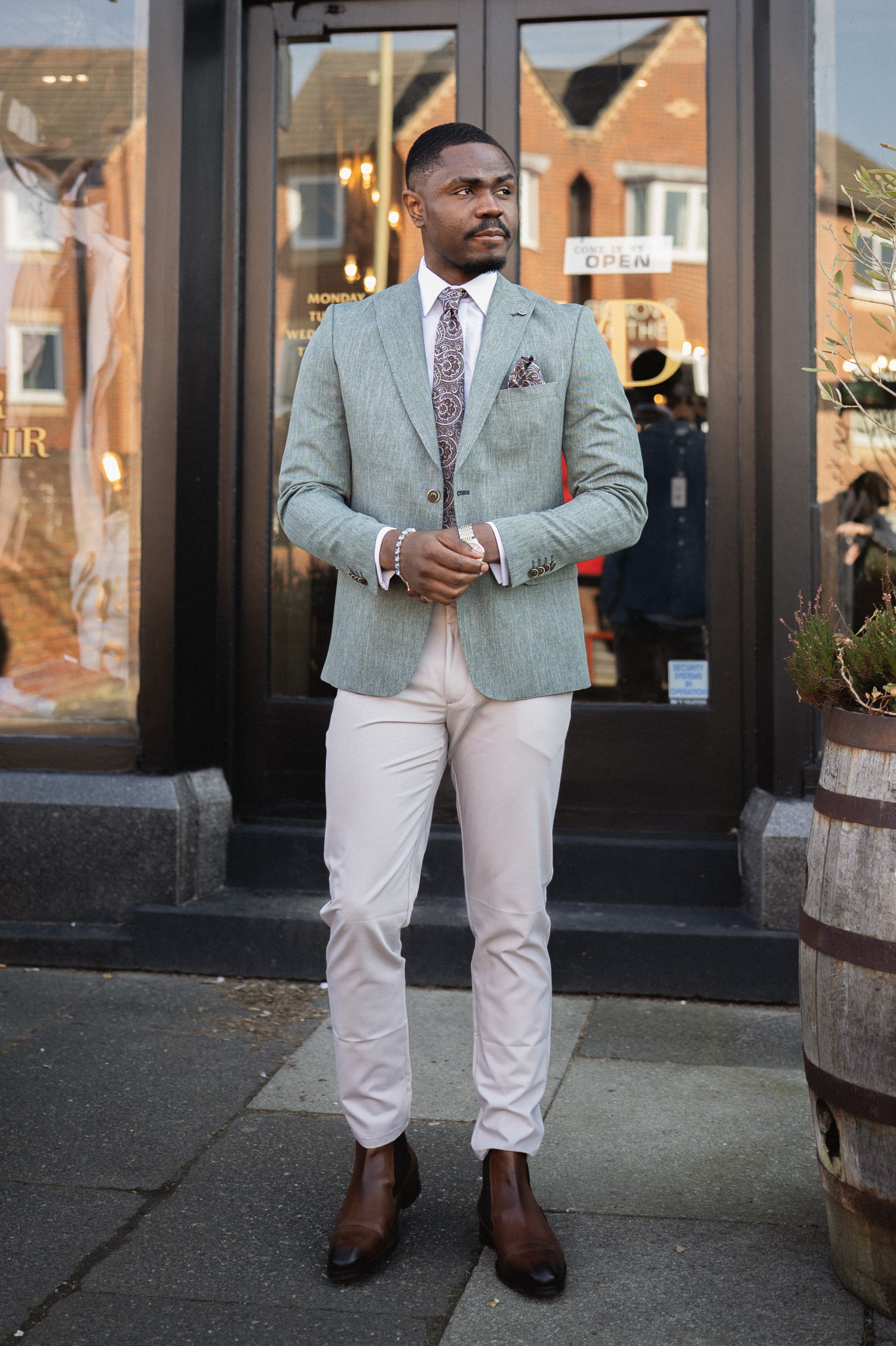 Smart Casual Look with Pebblestone Chinos – Master Debonair
